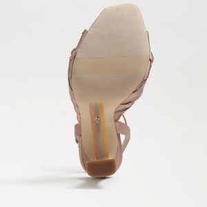 Sam Edelman | Shoes | Sam Edelman Lavender Praline Satin Heel 95 | Poshmark